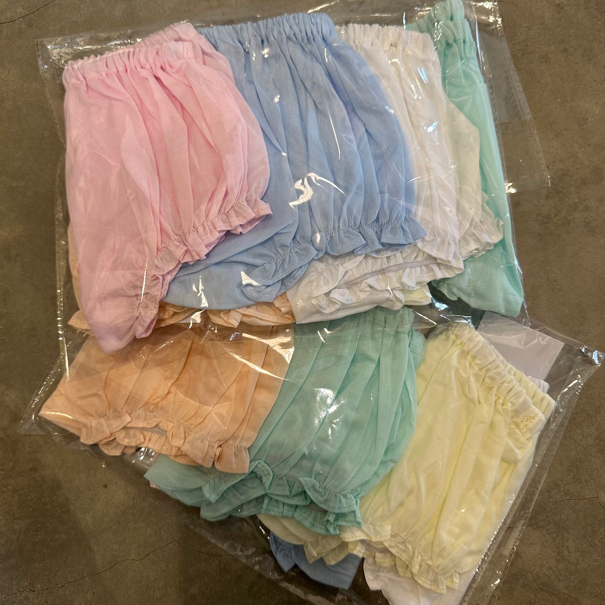 Baby Bloomers - 6 Pack Set of Mix Colors – True