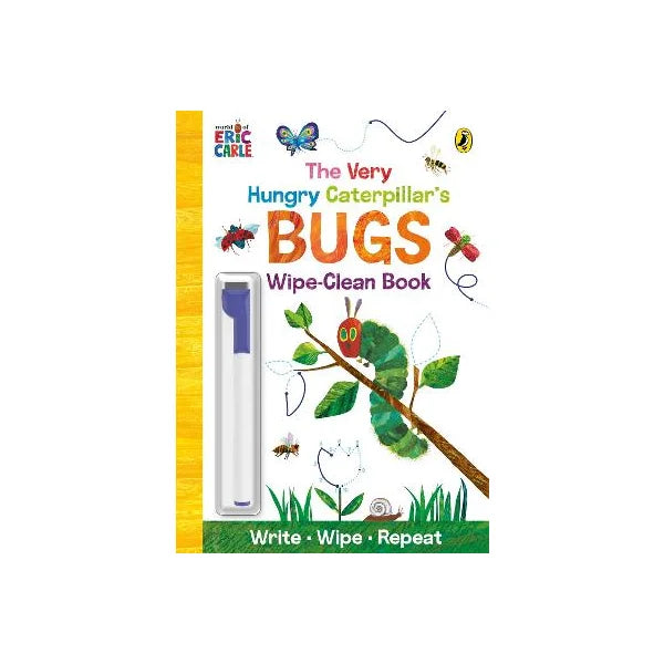 The Very Hungry Caterpillar’s Bugs: Wipe-Clean Board Book (Board Book ...