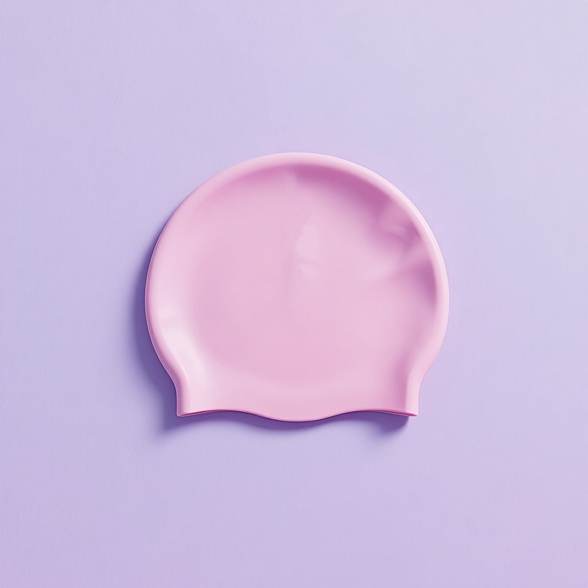 Junior Silicone Swim Cap in Pink (20 cm) – True