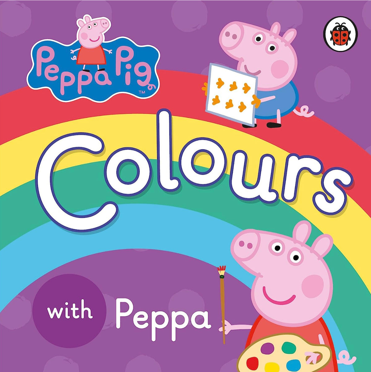 Colours with Peppa [Board book] – True